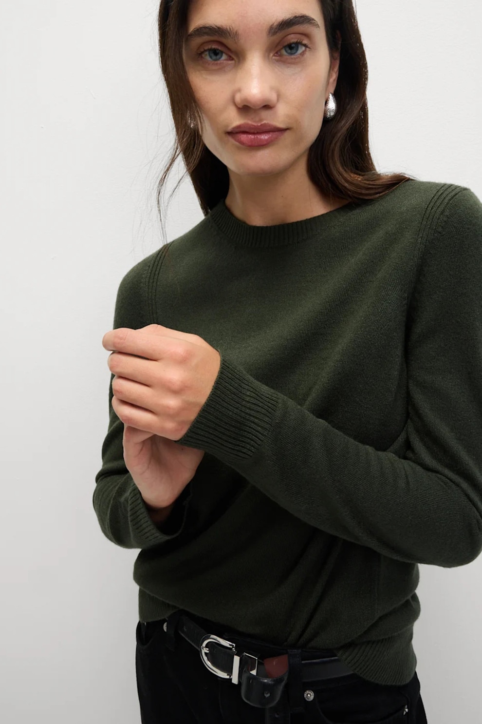 Marks & Spencer, Pulover tricotat fin cu decolteu la baza gatului ...