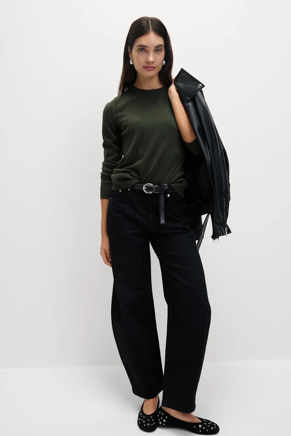 Marks & Spencer, Pulover tricotat fin cu decolteu la baza gatului ...