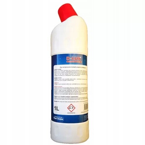 D-Lux 1L solutie curatare WC, chiuvete, indepartare calcar, rugina, 1L ...