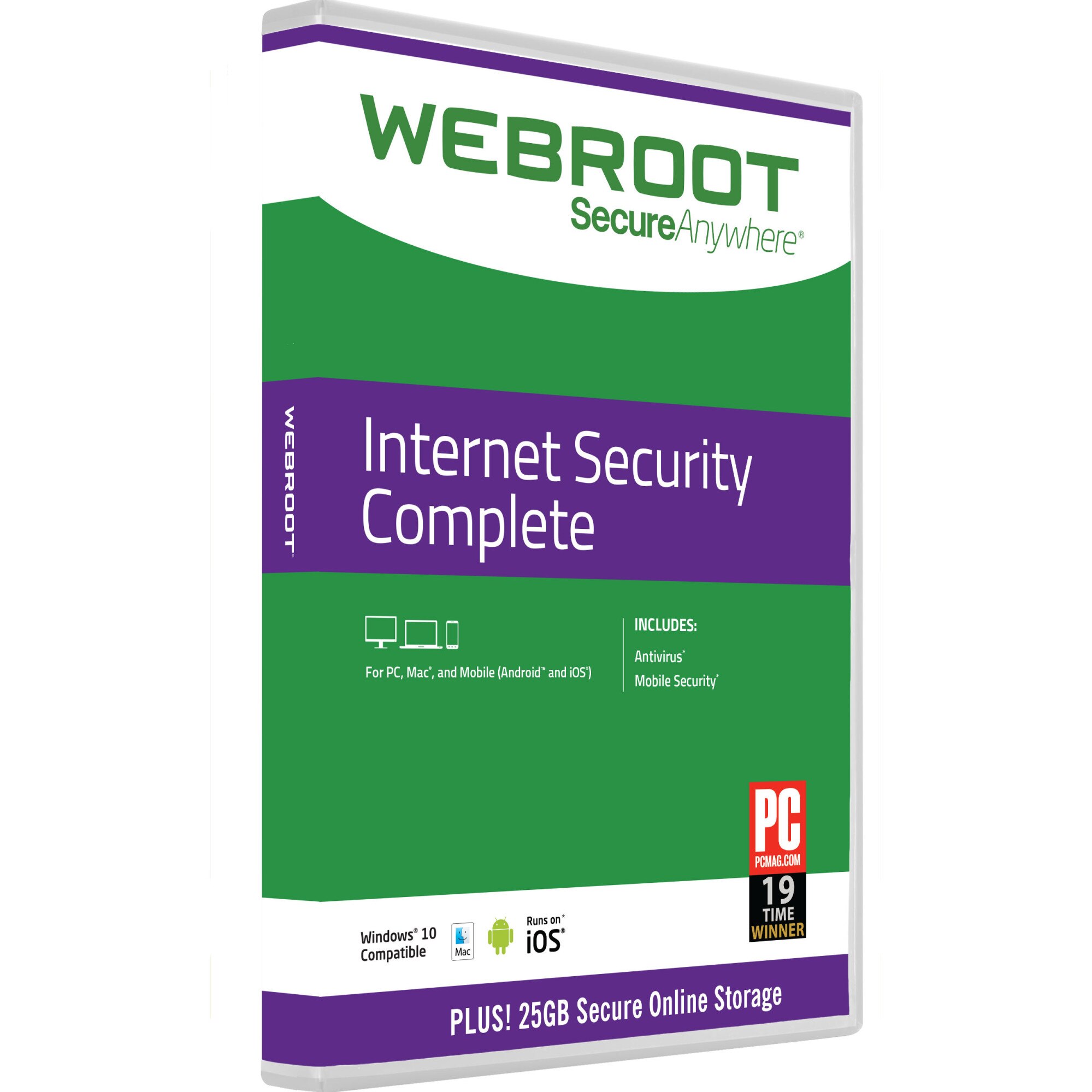 Webroot SecureAnywhere Complete - Windows/Mac/Smartphone/Tablet - 3 dispozitive - 1 an - eMAG.ro