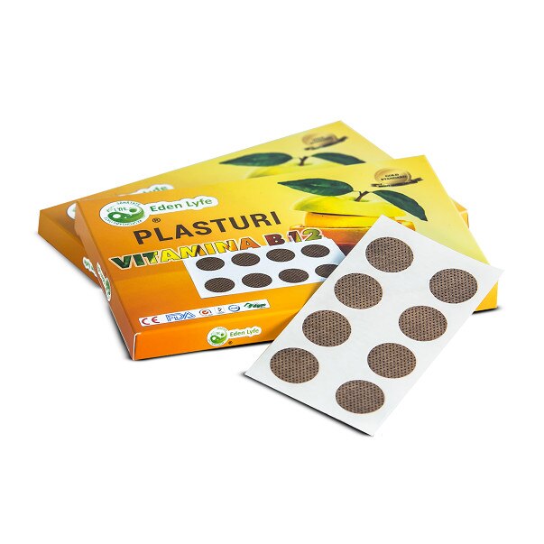 Plasturi Vitamina B12 (64 buc) - eMAG.ro