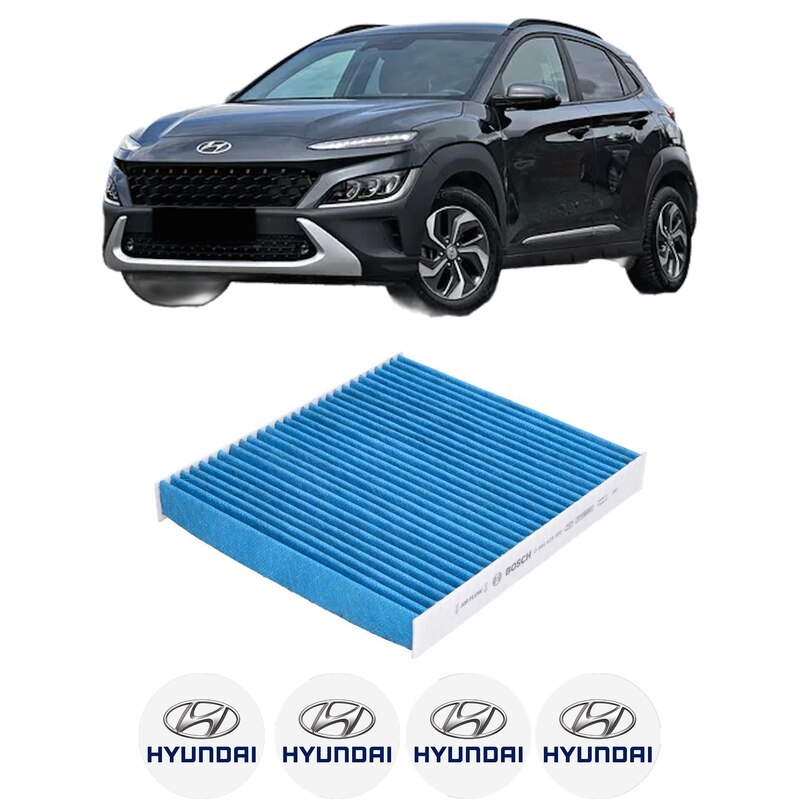 Filtru habitaclu polen Carbon HYUNDAI KONA SUV Van (OS, OSE, OSI) 1.6 ...