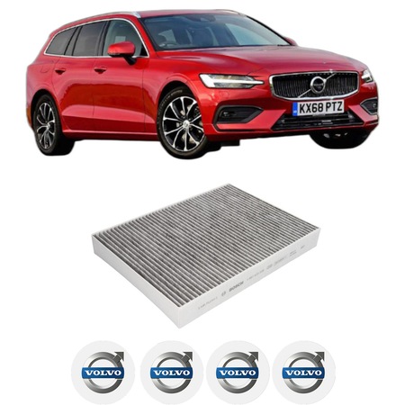 Filtru habitaclu polen Carbon VOLVO V60 II (225) B5 Mild-Hybrid AWD din ...