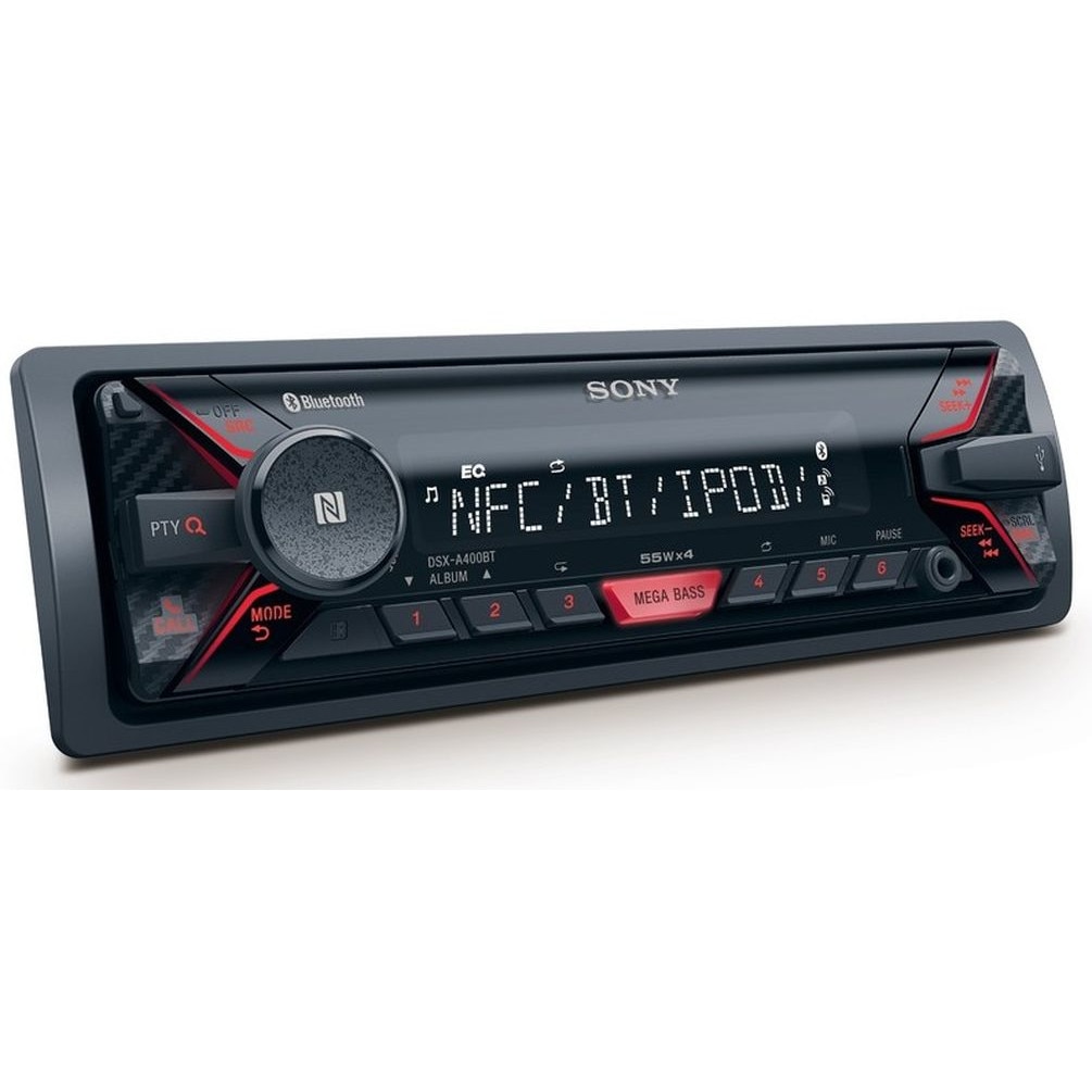 Sony DSX-A410BT Mechanika nélküli Bluetooth modulos USB-s autórádió ...