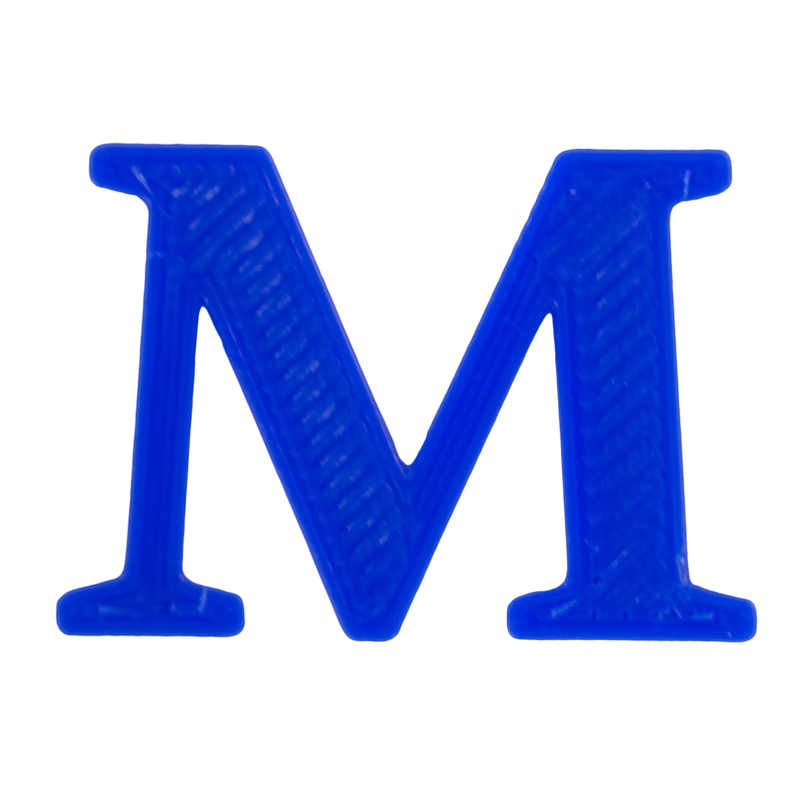 Set 10 buc, litera m, printat 3d, albastru - eMAG.ro
