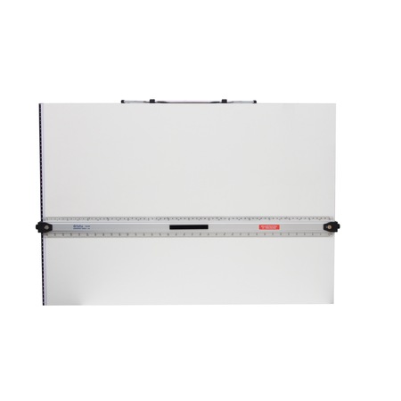Planseta desen cu rigla aluminiu 73x50 cm, 305/SF - eMAG.ro
