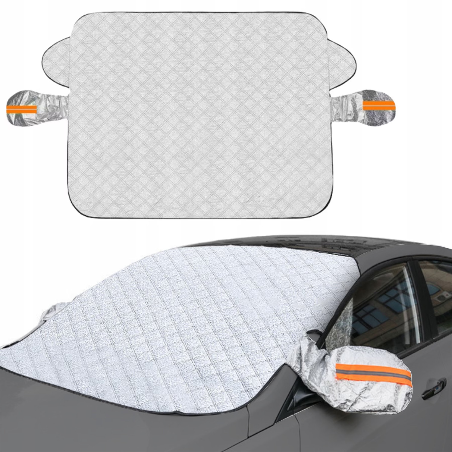 Husa protectie pentru parbriz 150x110 cm, 4 anotimpuri, protectie ...