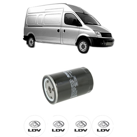 Filtru ulei LDV MAXUS Van 2.5 D din 2005-2009 KW 88 CP 120 CMC 2499 ...