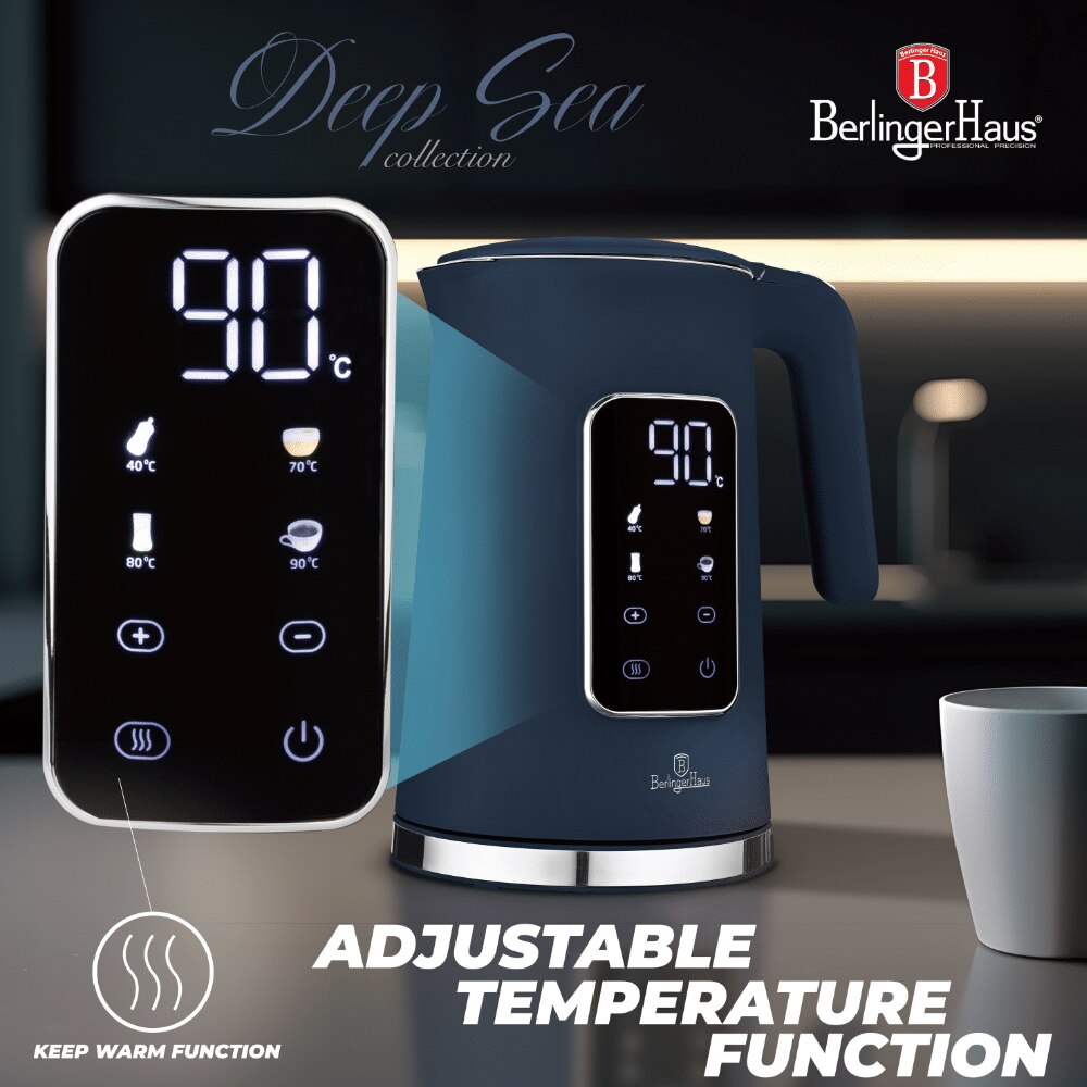 Дигитална електрическа кана Berlinger Haus BH9767 - eMAG.bg