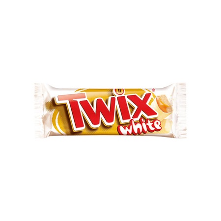 Baton cu ciocolata alba Twix, 46g - eMAG.ro