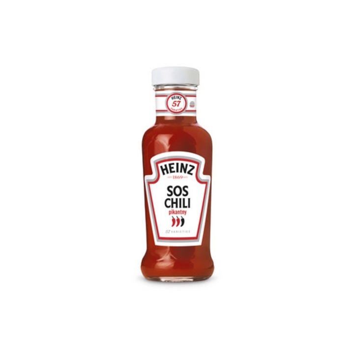 Sos chili HEINZ 330g, picant, cu 66% piure de rosii - eMAG.ro