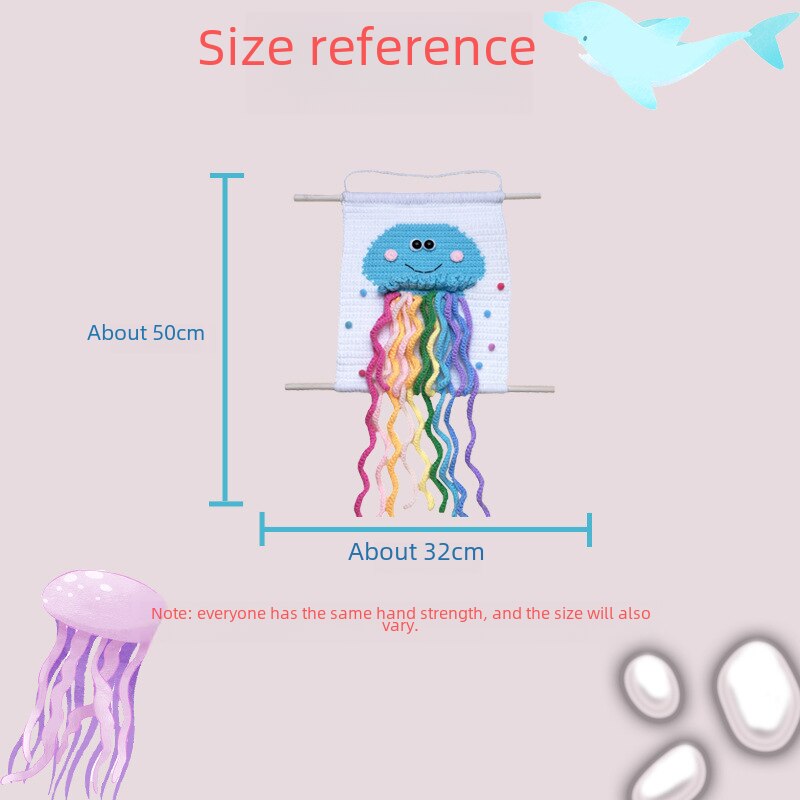 Set DIY broderie si crosetare, manual in engleza, materiale de inalta ...