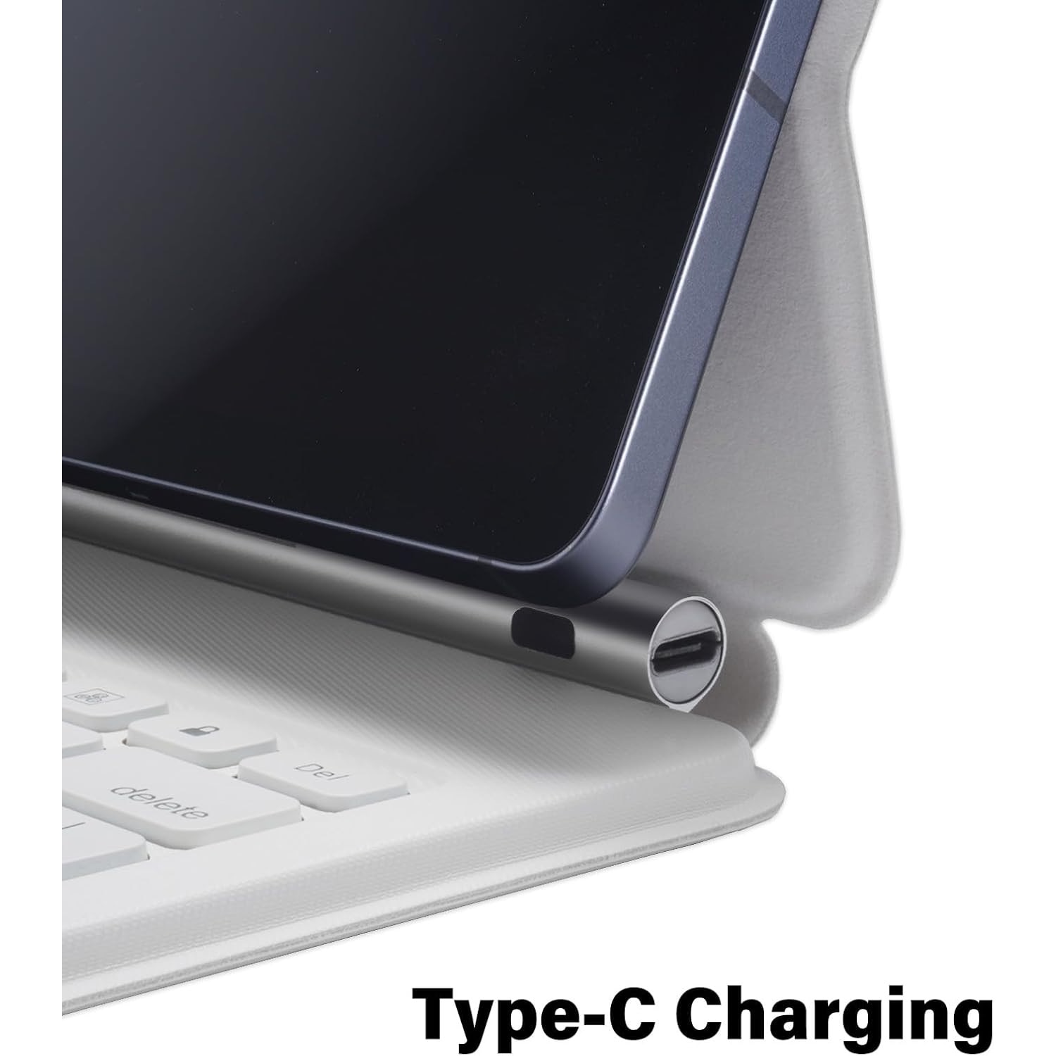 Калъф с безжична клавиатура за таблет, съвместим със Samsung Galaxy Tab ...