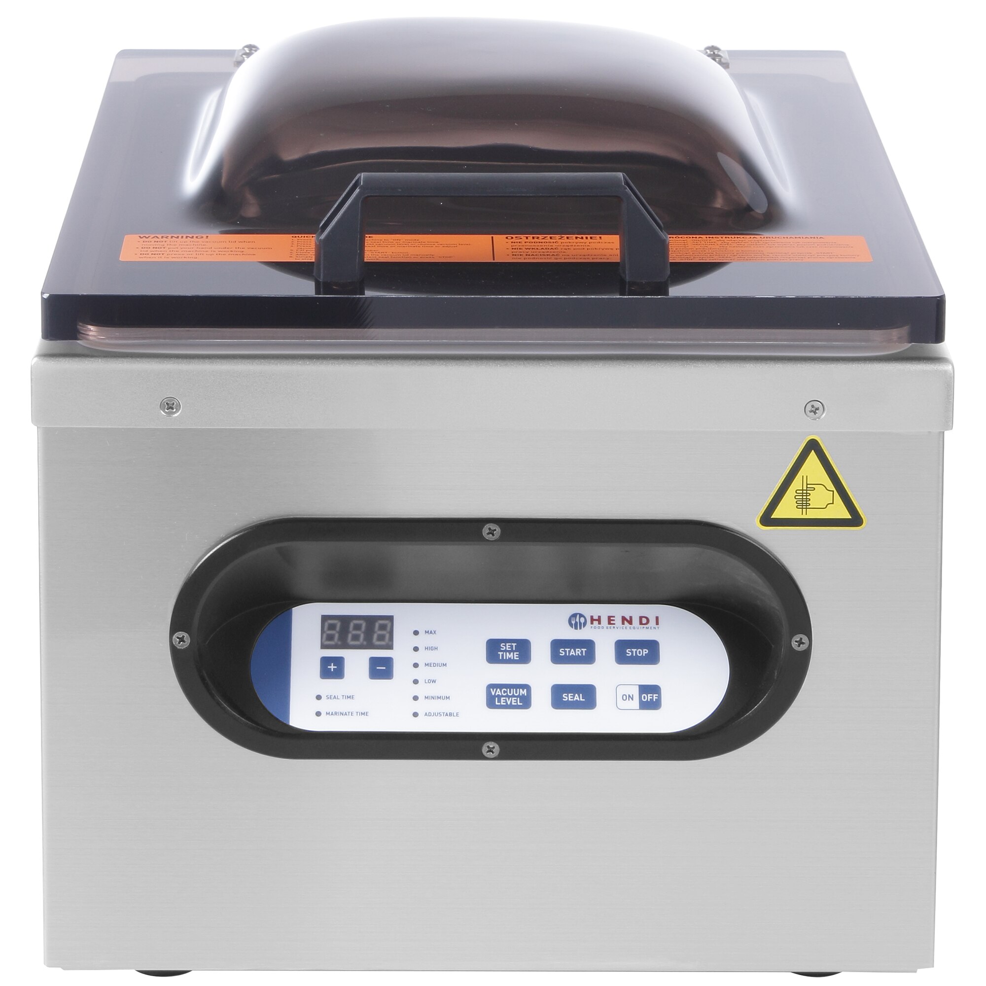 Masina ambalare vacuum cu camera Hendi Kitchen Line, 630 W, Argintiu ...