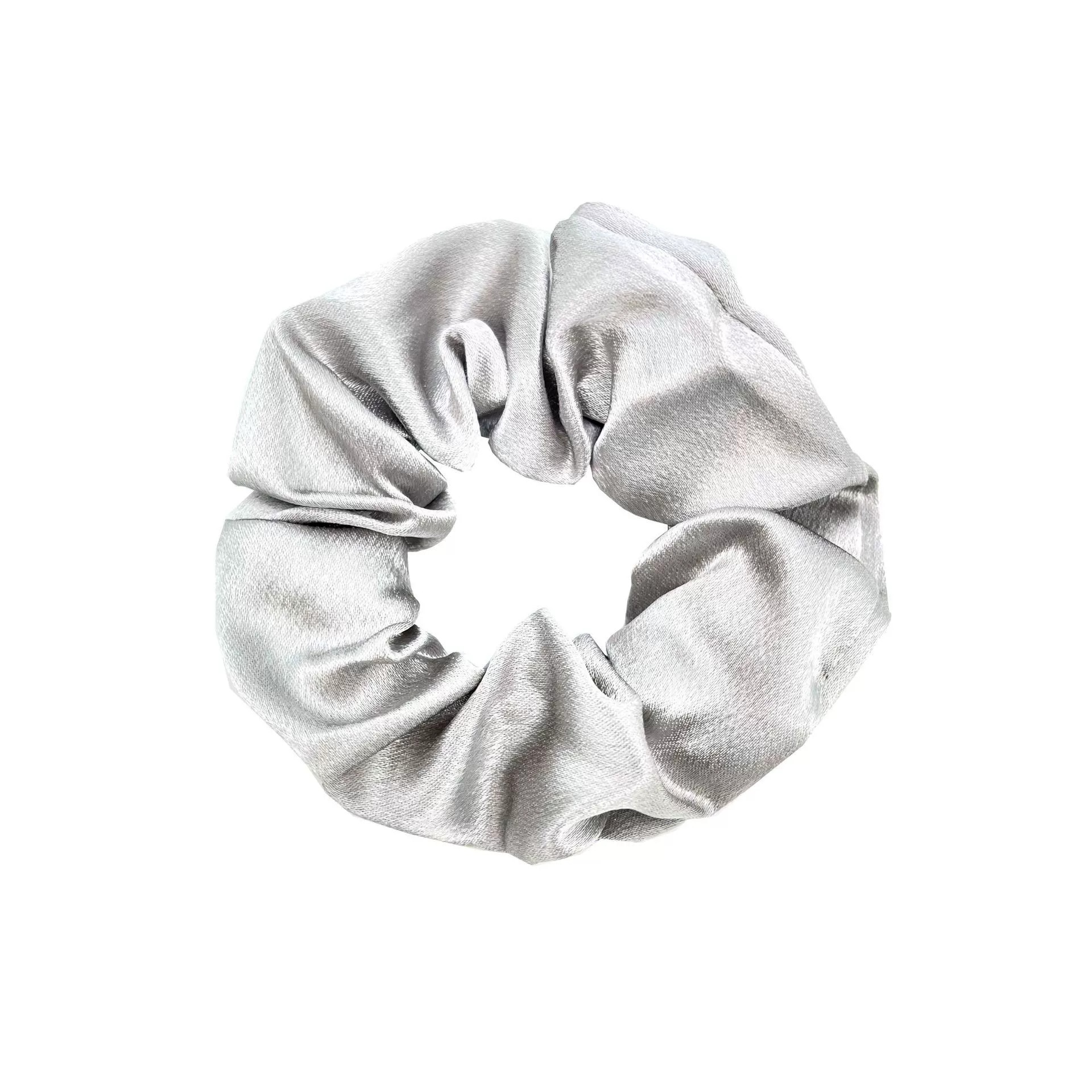 Elastic de par din satin KENSUI gri argintiu, simplu - eMAG.ro
