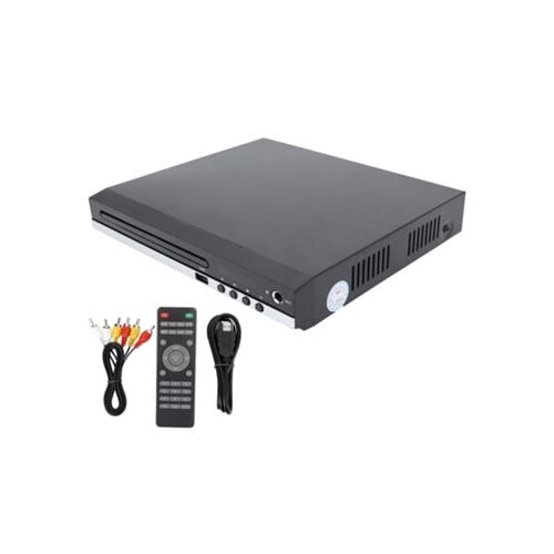 Player DVD multimedia USB, suport HDMI, 100-240V - eMAG.ro