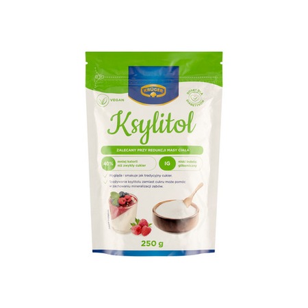 Indulcitor xilitol, 250 g, Kruger, pentru diabetici - eMAG.ro
