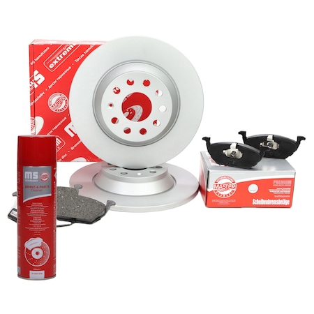 Set frane Master-Sport, discuri si placute frana, 300mm, 5 gauri ...