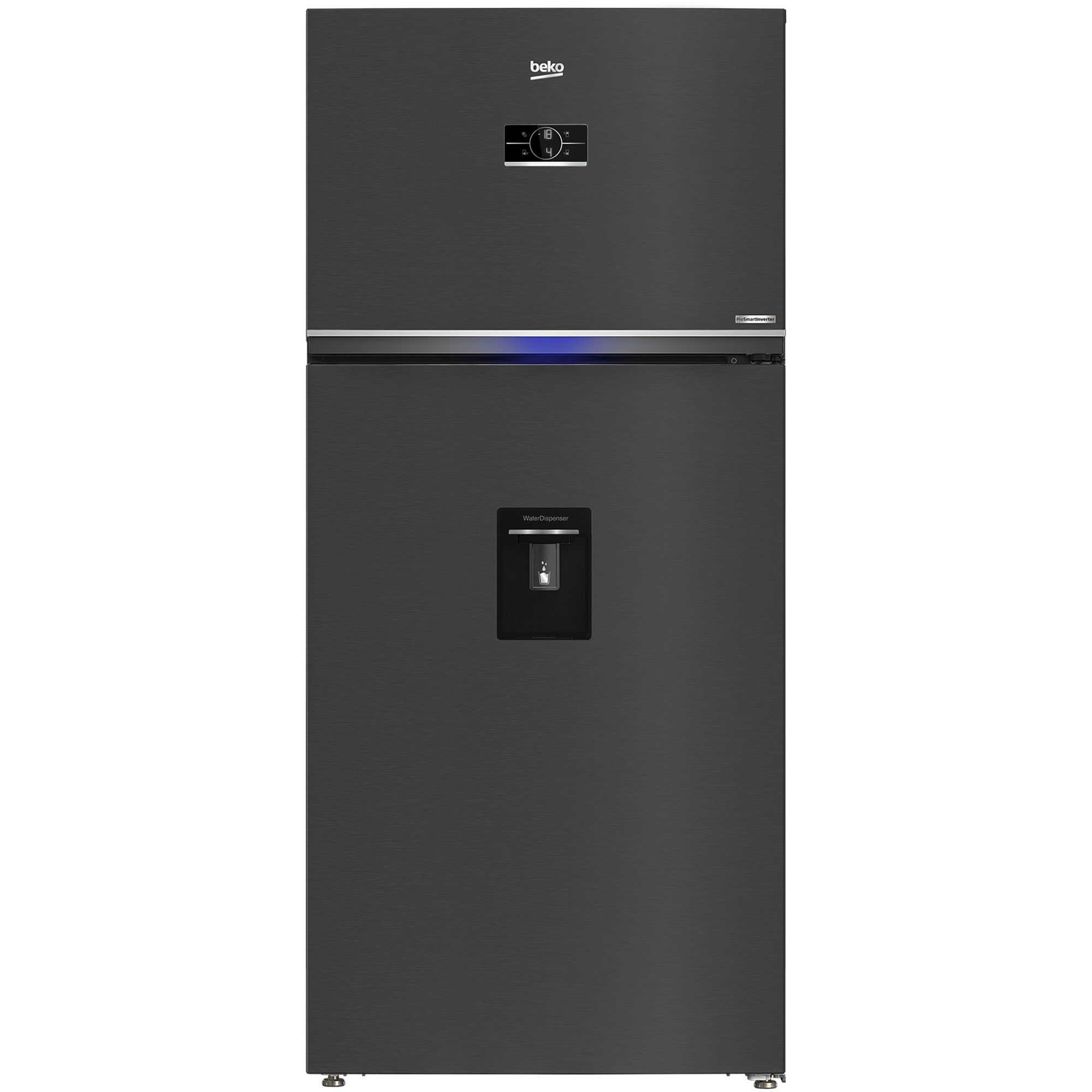 Frigider cu doua usi Beko RDNE650E40DZXBRN1, 630 l, Everfresh+ ...