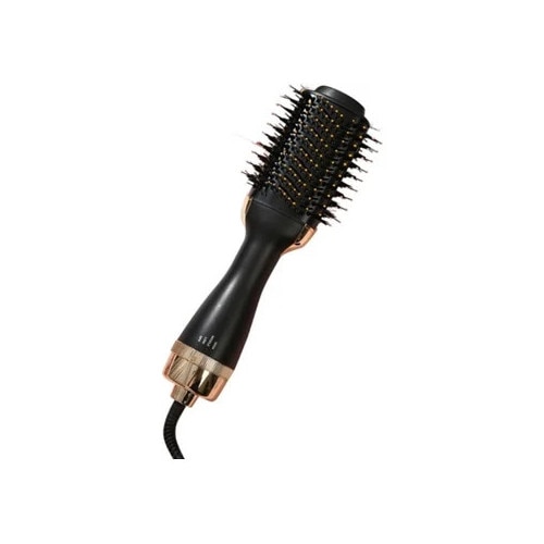 Perie de par electrica, 3 niveluri de temperatura, neagra - eMAG.ro
