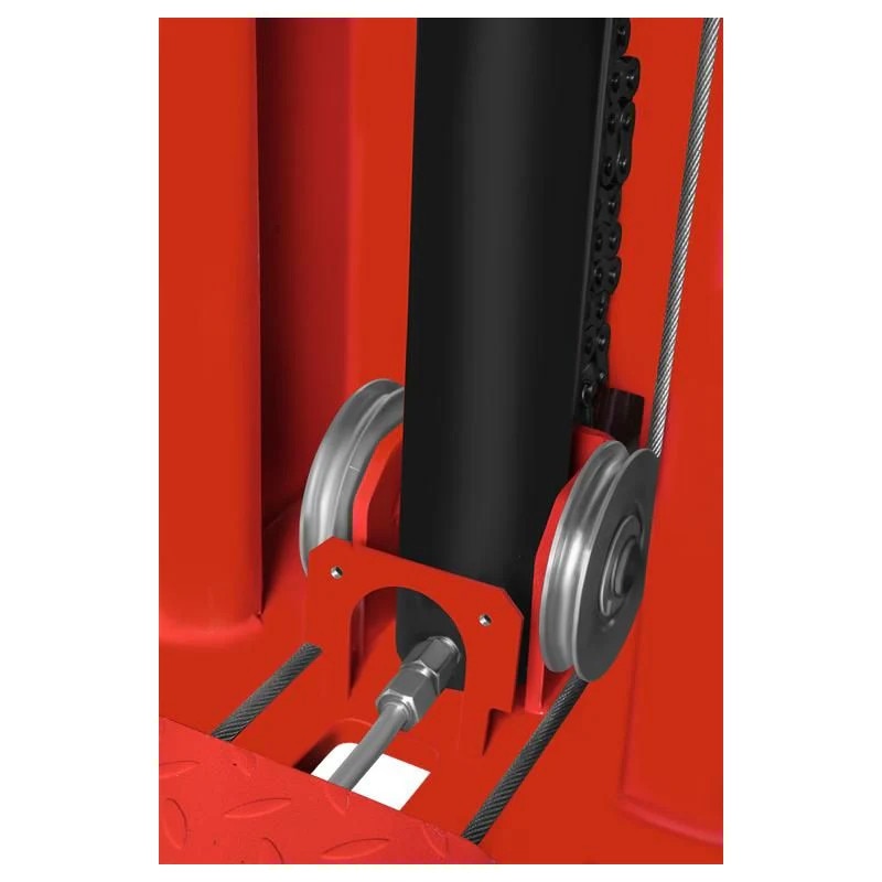 Elevator auto pe 2 coloane semiautomat, 2, 2 kW, 4 T, 230 V, Kraft&Dele ...