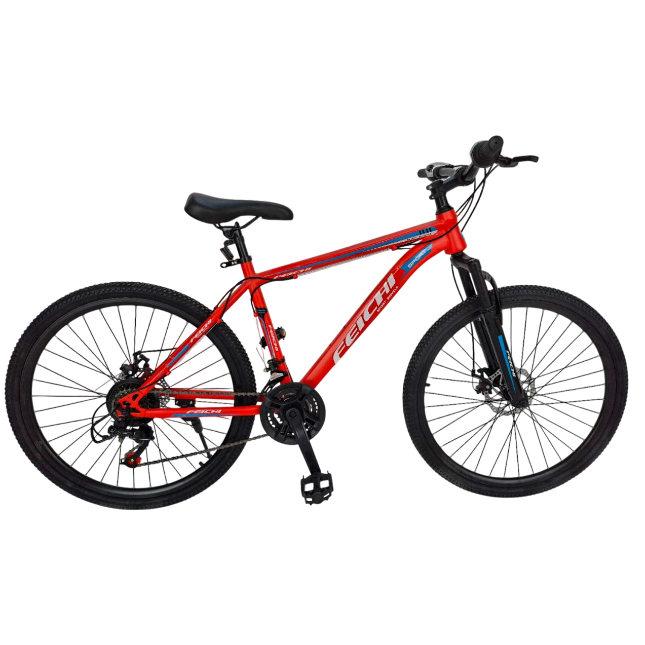 Bicicleta MTB ERB224F2603C1 cu Roti de 26", Suspensie fata, Manete ...