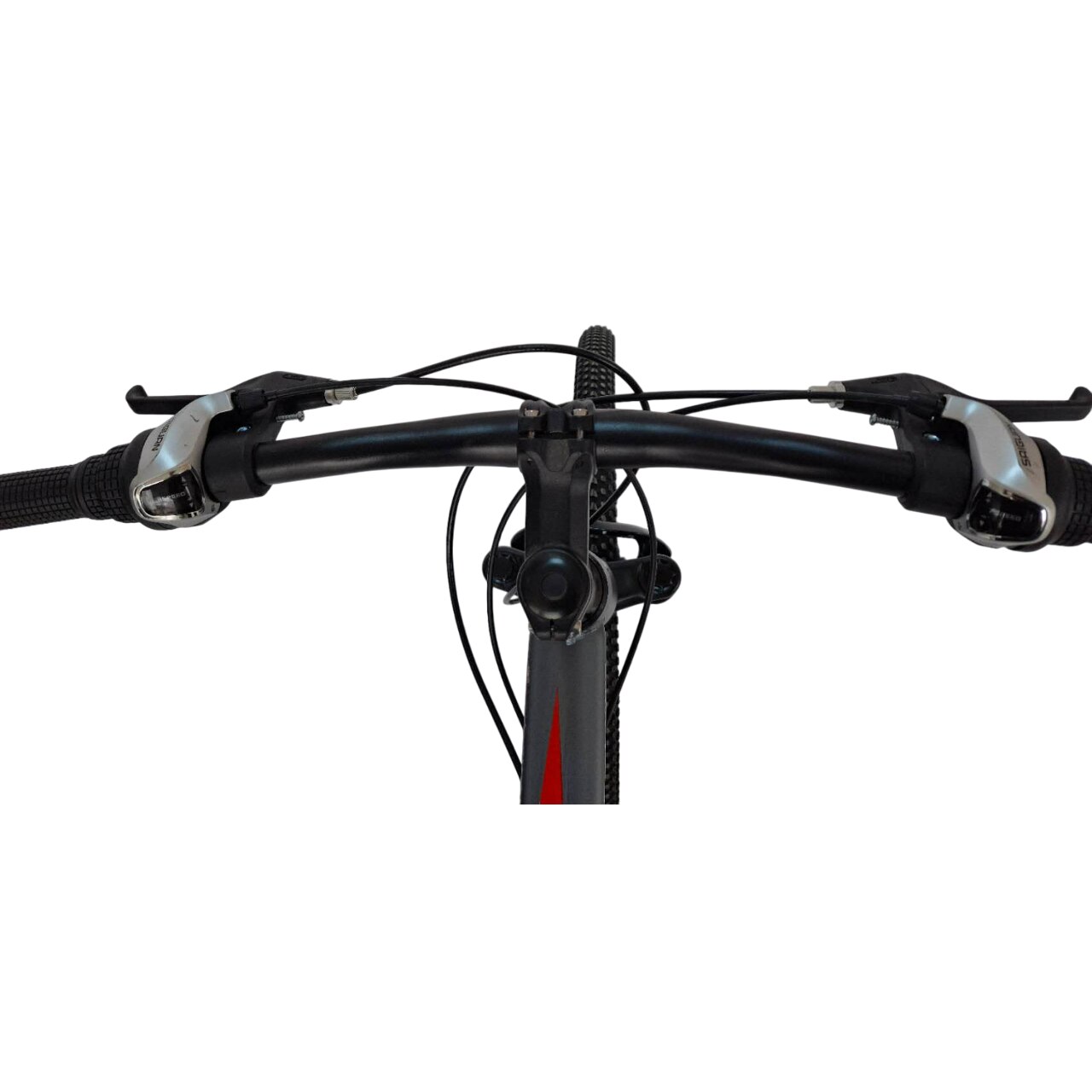 Bicicleta MTB RICH BIKE ERB224F2603CG, 21 viteze, frâne DISC, gri, roti ...