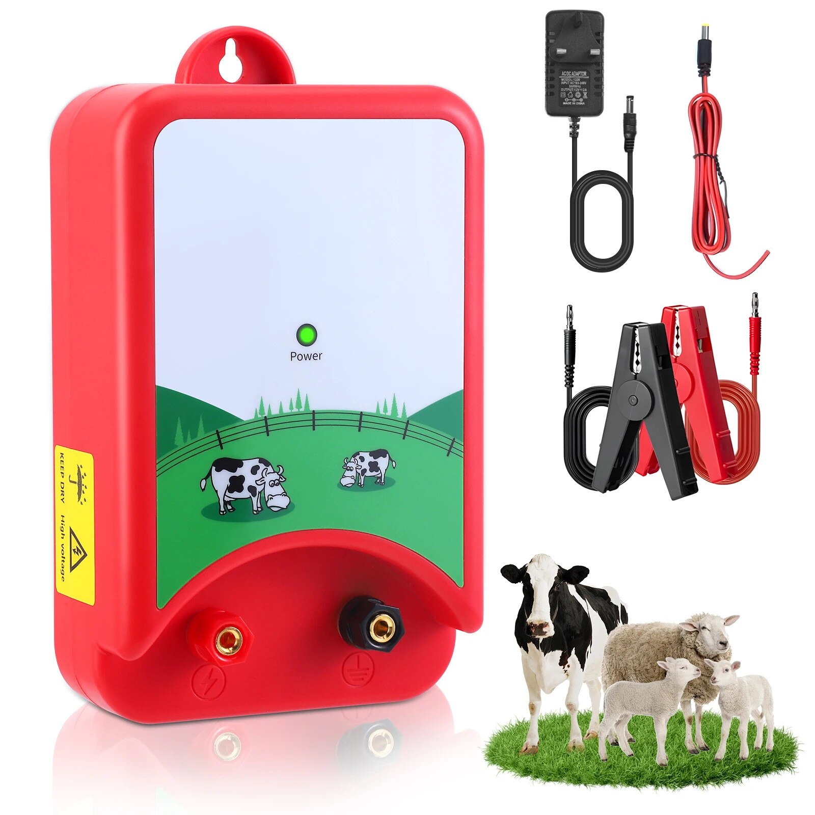 Kit Gard Electric 3KM 2J, Display LED, Alimentare 12V, Set complet ...