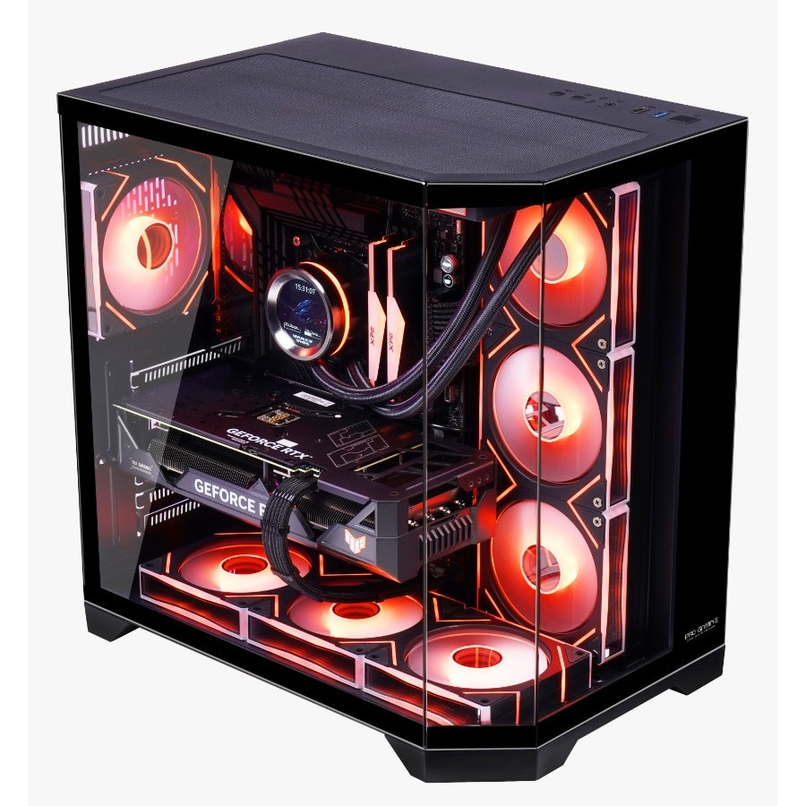 Carcasa PC ProGaming Banshee, Negru, Cube Tower, 1+6 ventilatoare ...
