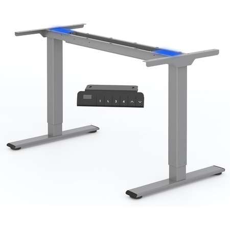 Cadru pentru birou reglabil, electric, inaltime 70-119 cm, panou cu ...
