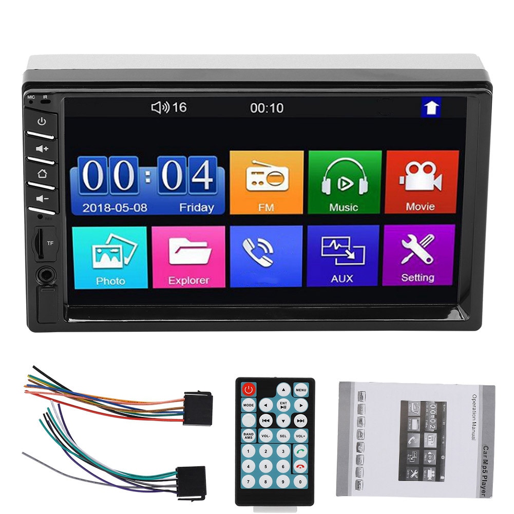 Player auto MP5 GPS, 7 inch, USB AUX HD, Bluetooth - eMAG.ro