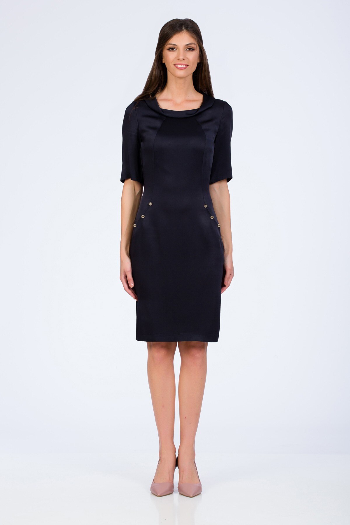 Rochie Letizia, Negru Sense, 40 - eMAG.ro