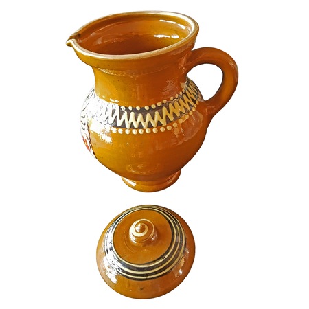 Carafa de vin, din ceramica, 1 litru - eMAG.ro