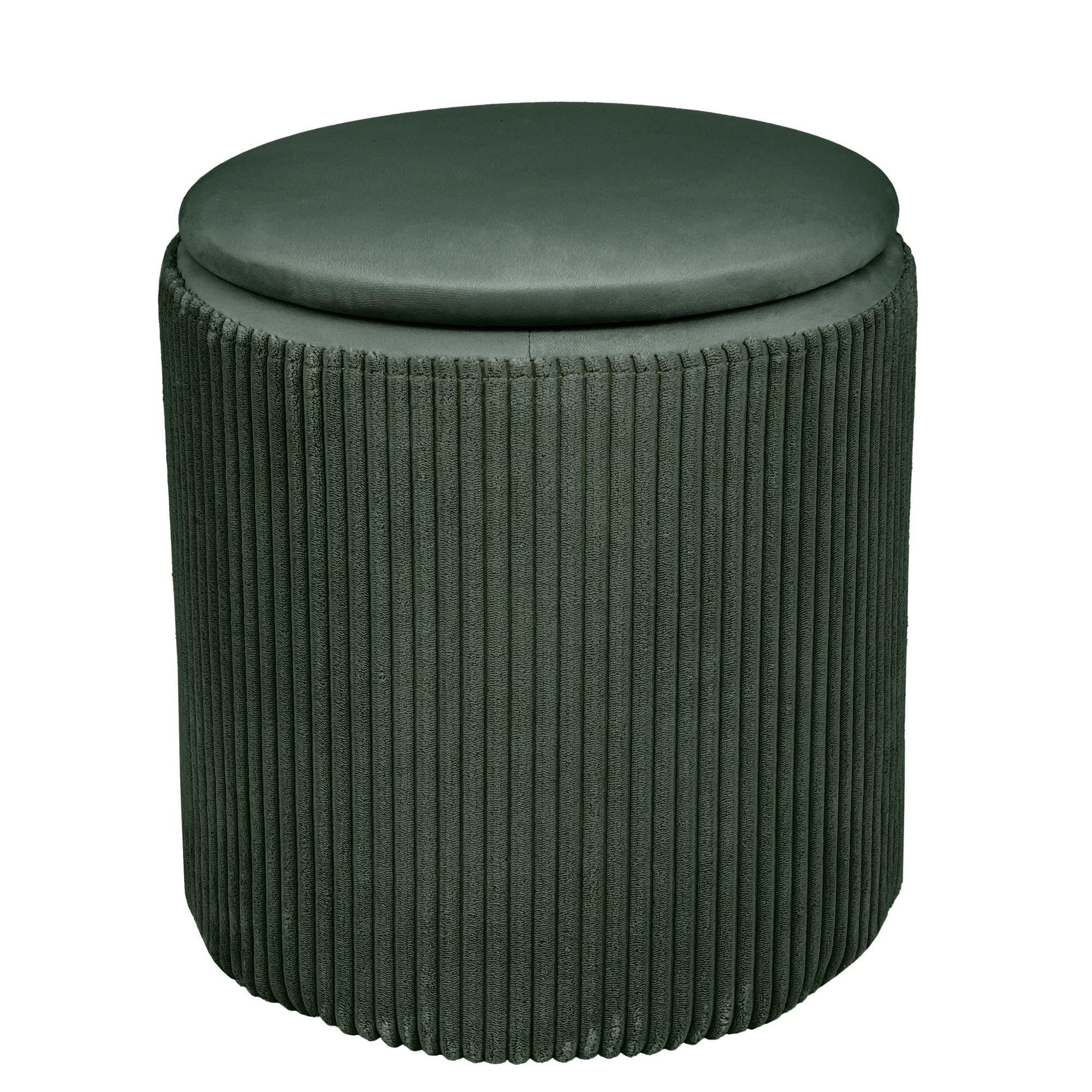 Taburet Nadia - stofa L56 - verde - eMAG.ro