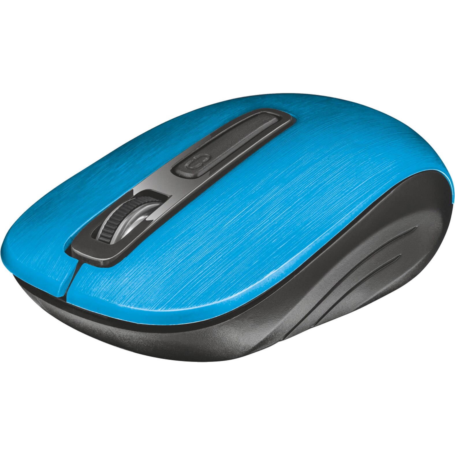 Mouse wireless Trust Aera, albastru - eMAG.ro