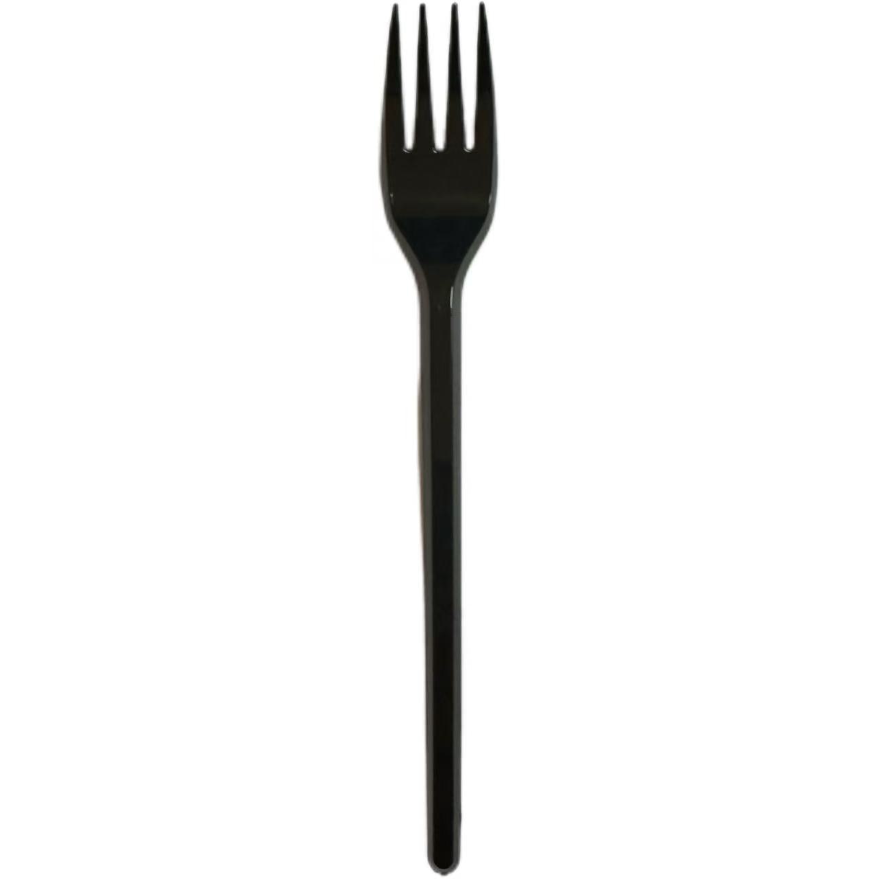 Furculite de unica folosinta negre reuse (50buc/set) - eMAG.ro