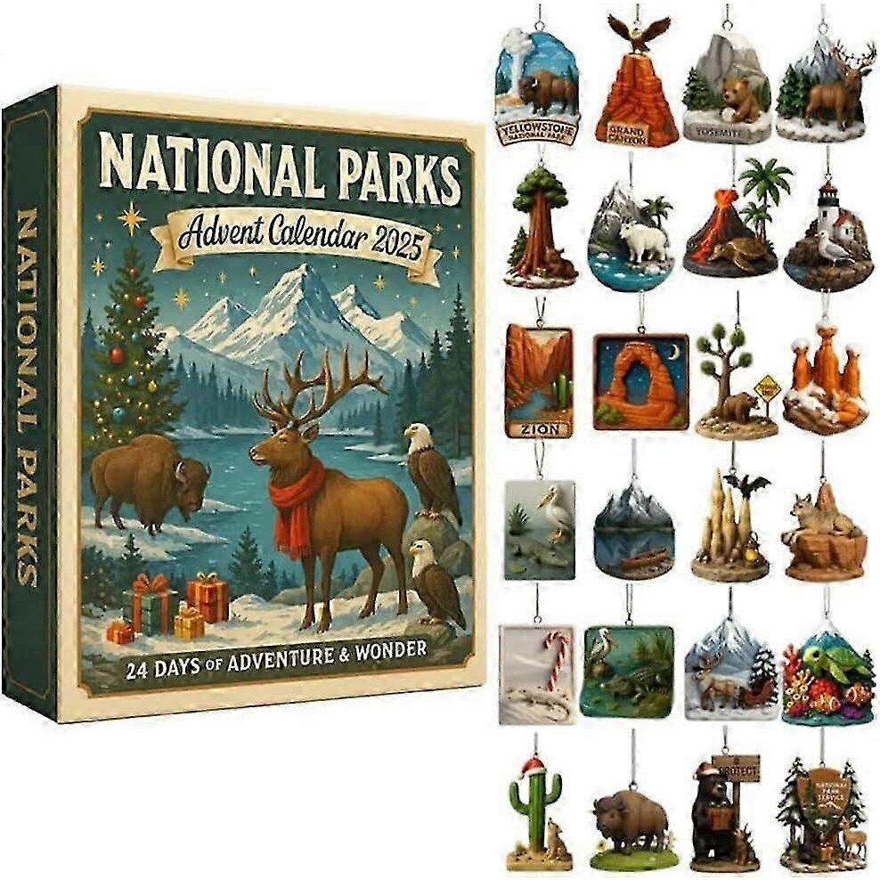 Calendar de Advent Craciun 24 Zile, Figurine si Decoratiuni, Pandantive ...