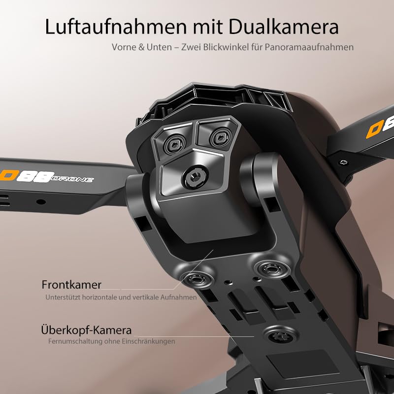 Drona Cu Camera 4K, Drona Pentru Copii, Quadcopter Wifi, Unghi Larg De ...