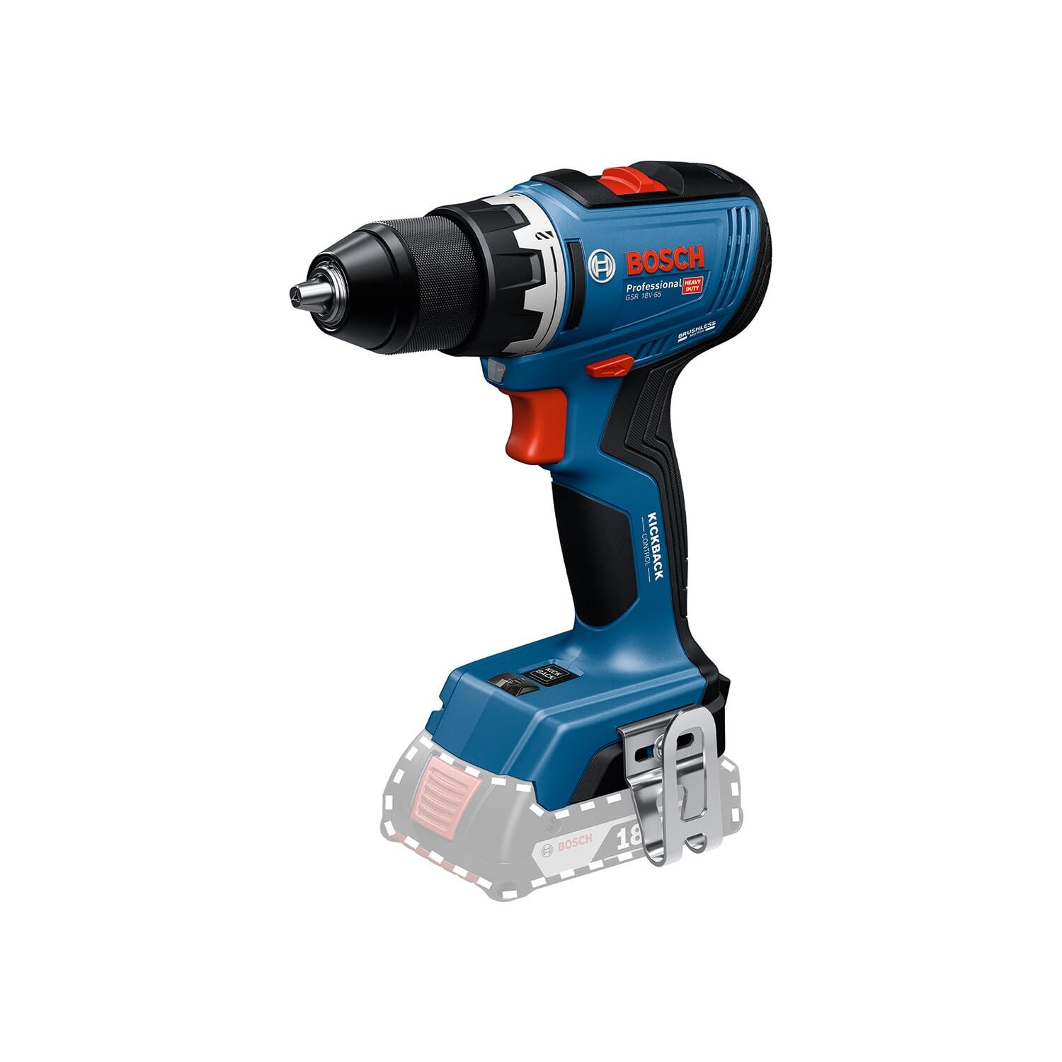 Masina De Gaurit Fara Fir Bosch Professional 18V System Gsr 18V-65 ...