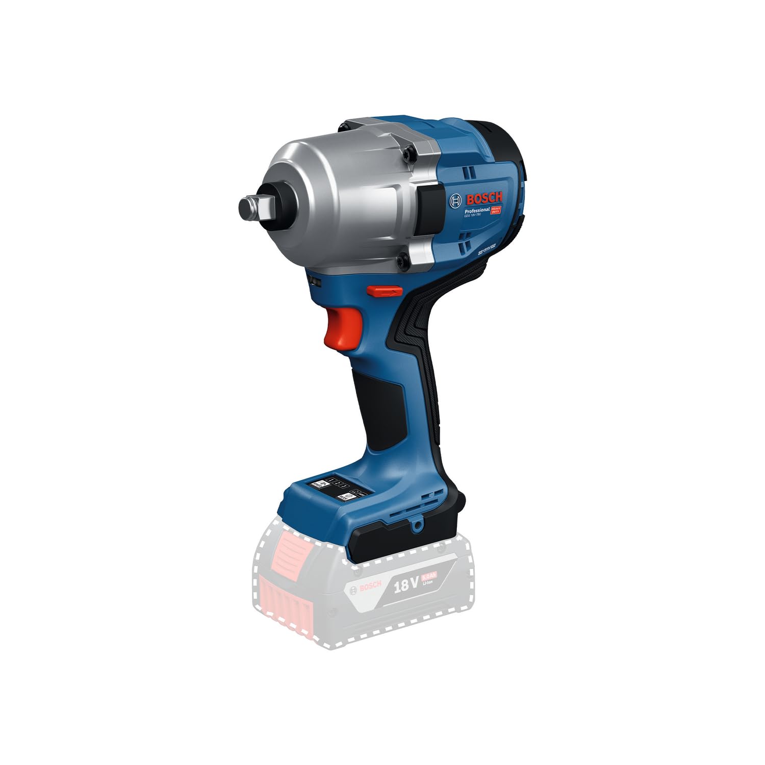 Masina De Insurubat Cu Impact Fara Fir Bosch Professional 18V Gds 18V ...