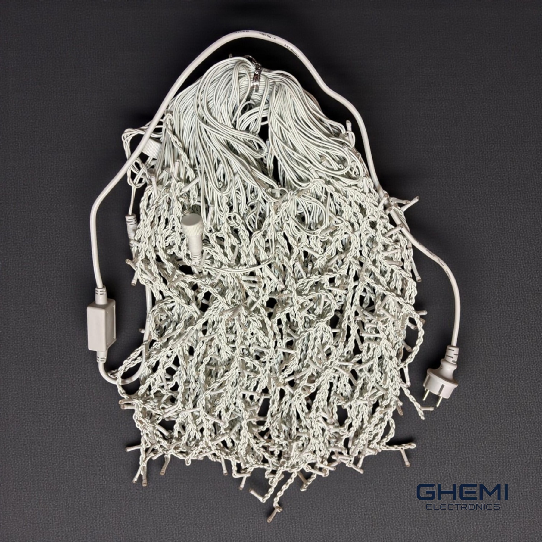 Instalatie Craciun tip turturi/franjuri, 640 LED-uri ultra-luminoase ...