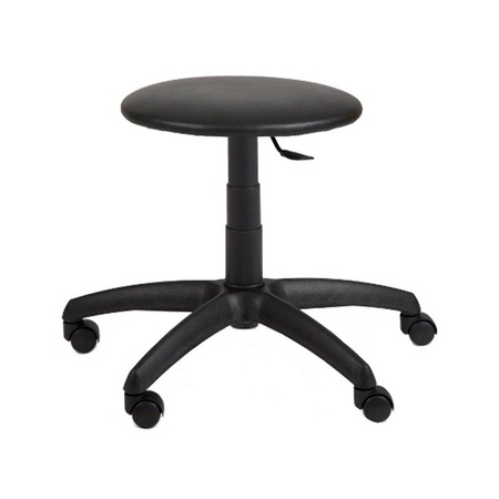 Scaun laborator negru profesional, reglabil pe inaltime - eMAG.ro