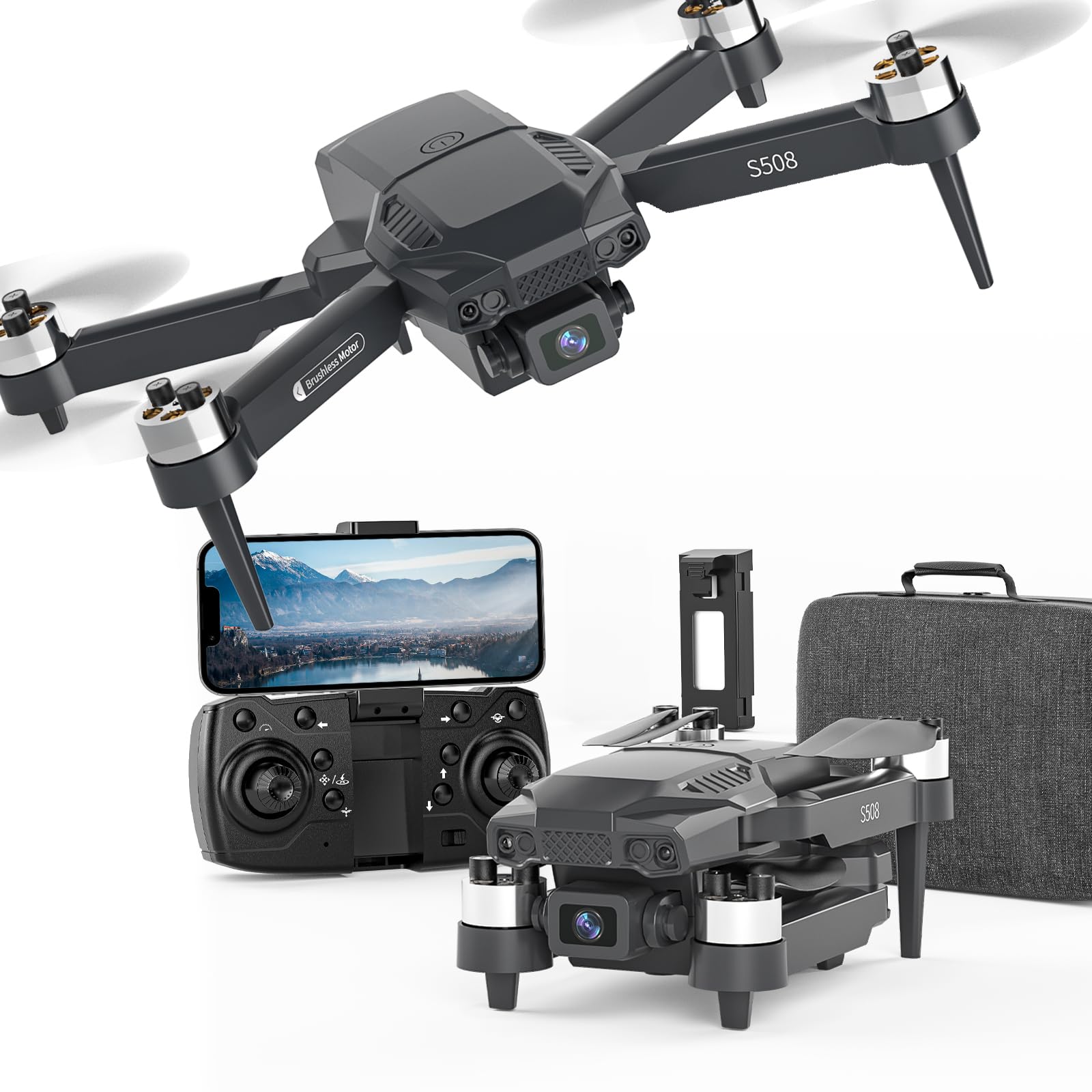 Drona S508 Cu Camera Hd 720P, Mini Drona Cu Transmisie Wifi Pentru ...