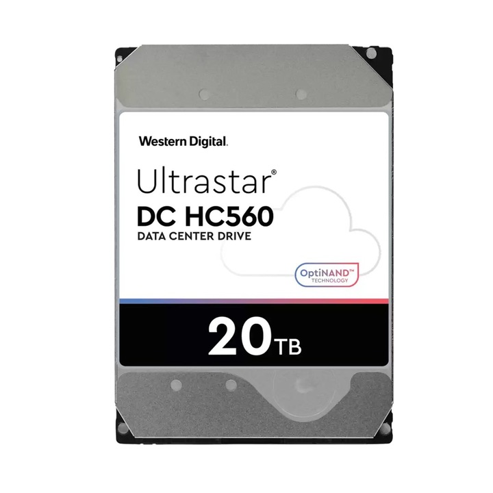 Hard Disk Intern WESTERN DIGITAL ULTRASTAR, 20 TB, 7200 rpm, SAS, 3.5 ...