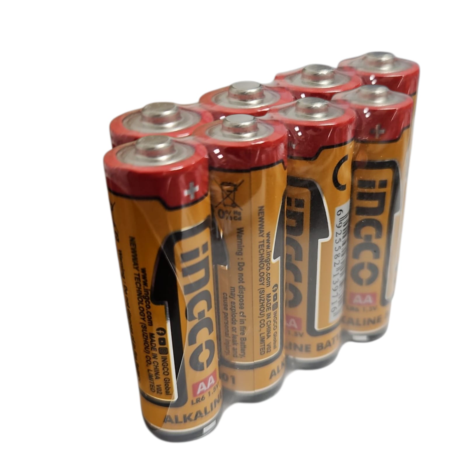 8 db R6 1.5V alkáli elem készlet, INGCO - eMAG.hu