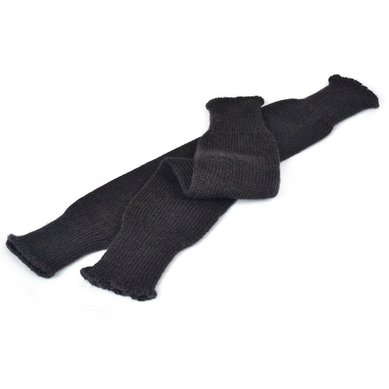 Manusi Bocane de Dama Crosetate, Lungi, Lana Merinos, Cafenii - eMAG.ro