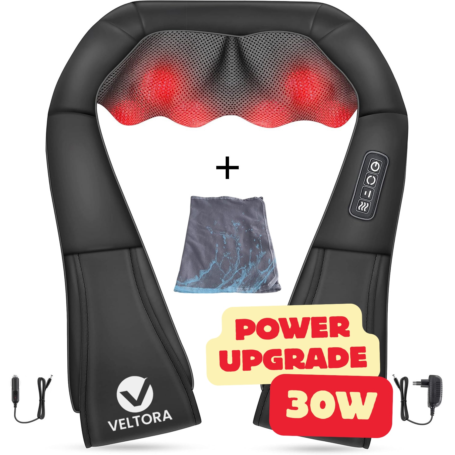 Aparat Profesional Premium Pentru Masaj Umeri 3D Veltora® NeoHeat Relax ...