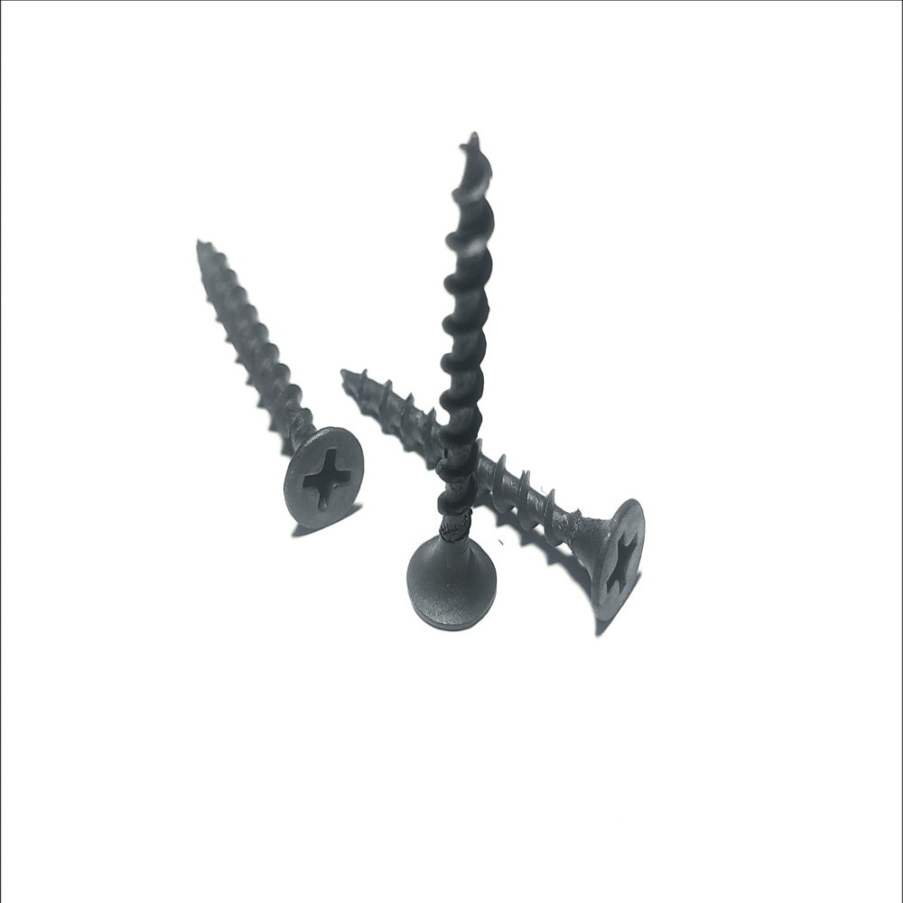Set 500 suruburi negrese pentru gips-carton, lemn, 3.5x45 mm, acoperire ...