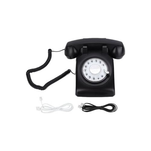 Telefon fix cu disc rotativ, conexiune fiabila - eMAG.ro