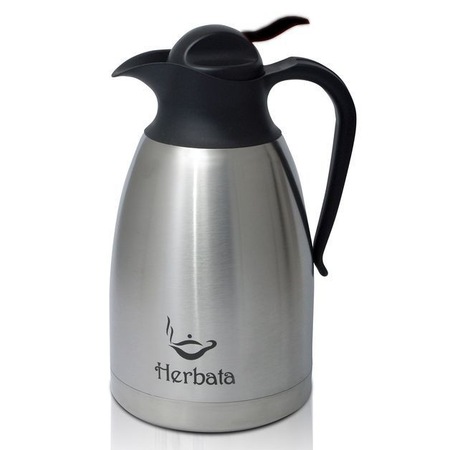 Termosz Promise nyomattal, TMH-15, acél, 1,5 l, ezüst/fekete - eMAG.hu